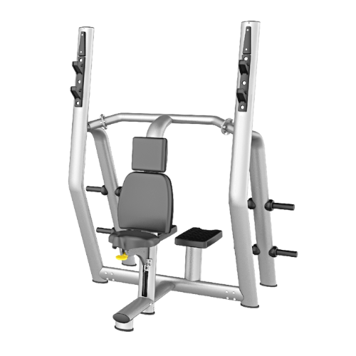 Vertical Workout Bench with Spotter Stand, Barbell and Plate Support ...